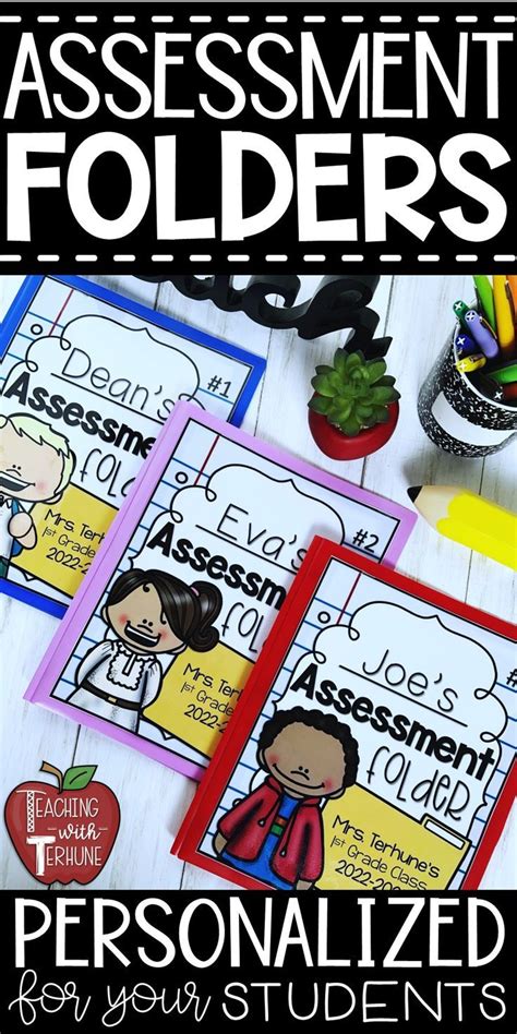 Assessment Folder And Assessment Binder Covers Only