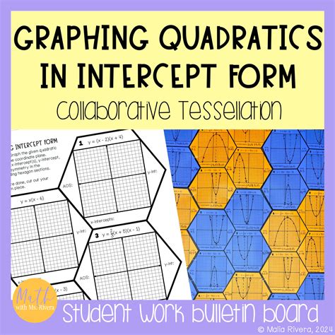 Graphing Quadratic Equations In Intercept Form Collaborative