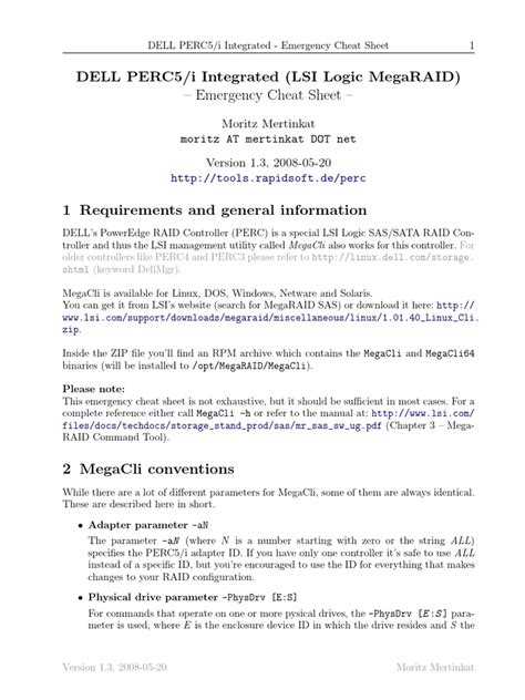 Perc Cheat Sheet Pdf Computer Architecture Computing