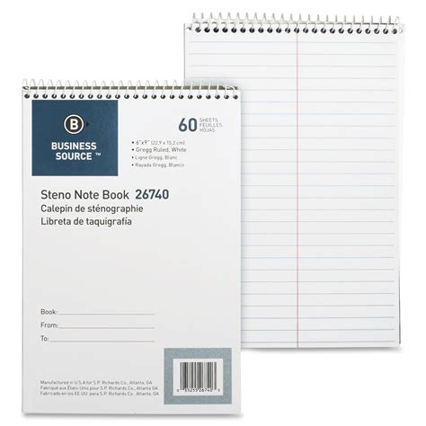 Stenographer Notebook