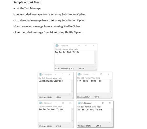 Encoding And Decoding A Create An Interface Chegg
