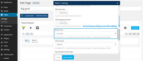 Layout Border Missing Or Removing Tagdiv Support