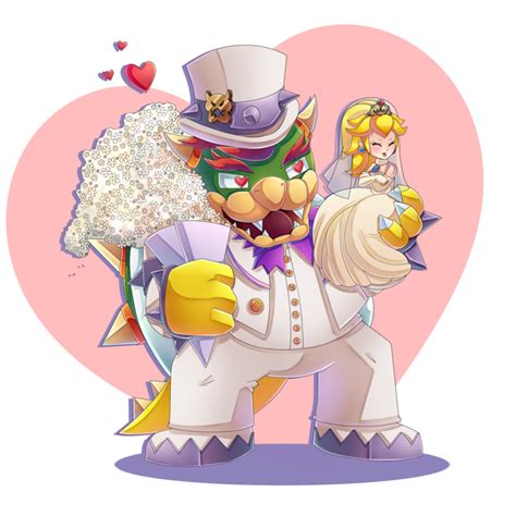 Peach Y Bowser Se Casan At Cynthia Tara Blog