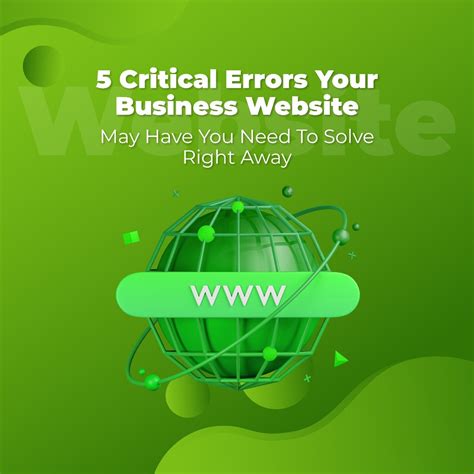 Business Websites 10 Critical Errors To Resolve De Haro Group