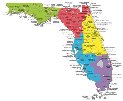 Florida State Parks Map Printable