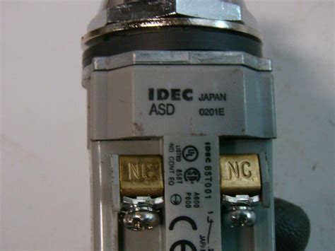 Idec Selector Switch 120V 600Vac 10A ASD222N Joseph Fazzio Incorporated