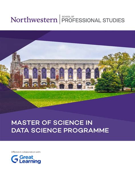 Northwestern University Masters Data Science Descargar Gratis Pdf Data Science Analytics