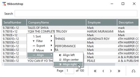 ttkbootstrap 1 3 0 is released adding tableview scrolledframe and