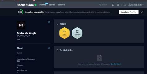 share connections hackerrank mahesh singh 13 comments