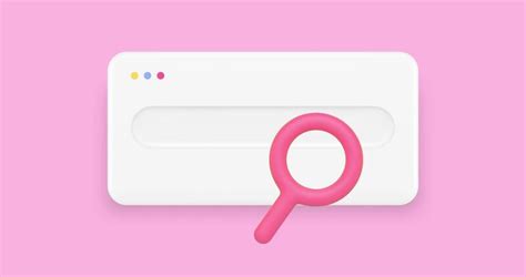 Internet Browser Search Tab Navigation Interface Menu 3d Icon Animation