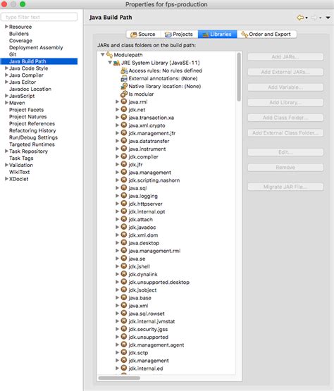 eclipse can t find javax xml datatype xmlgregoriancalendar java 11