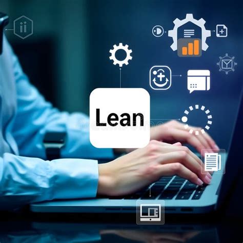 Concept Of Lean Six Sigma Am Illustration Of A Person Working On Lean