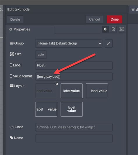 Can Node Red Dashboard Read Floating Variables Groov Epic Optoforums