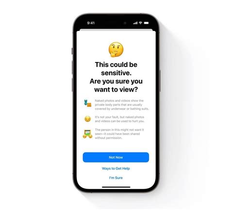 Ios 17 อัปเดตฟีเจอร์ความเป็นส่วนตัว ขึ้นคำเตือนเนื้อหาที่ละเอียดอ่อน
