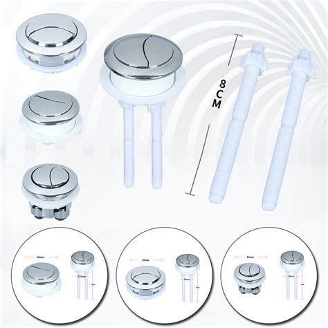 Universal Round Toilet Button Toilet Cistern Flush Vicedeal