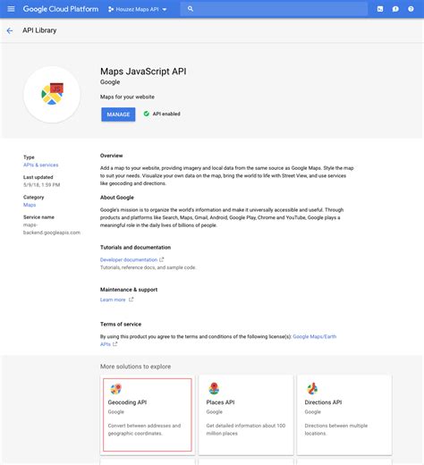 Google Maps API Setup Favethemes
