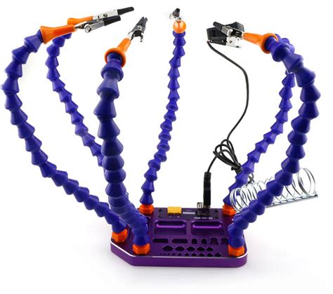 6 Helping Hand Soldering Station — Cnxsoft новости Android приставок и встраиваемых систем