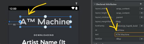 Android Textview Displays Atm Text As Trademark Symbol When Using Gt