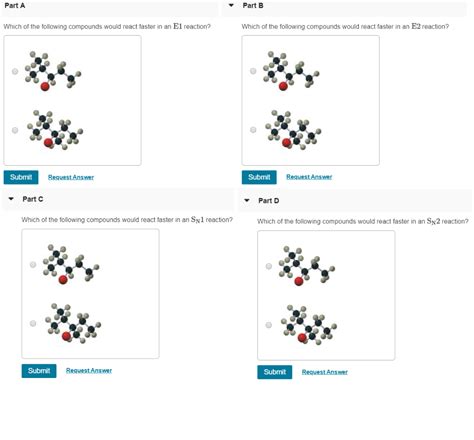 solved part a part b which of the following compounds would
