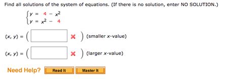 Solved Two Equations And Their Graphs Are Given Find The