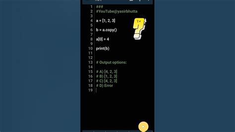 Python Quiz 32 Can You Guess The Output Of This Python Code List