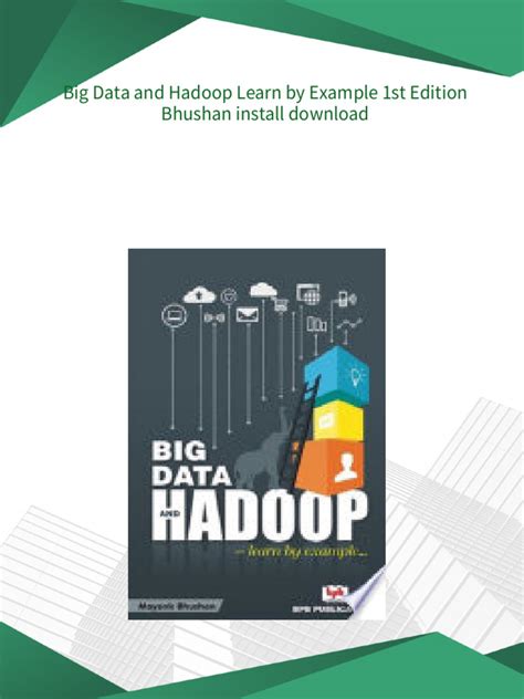 Big Data And Hadoop Learn By Example 1st Edition Bhushan Pdf Download Pdf Map Reduce