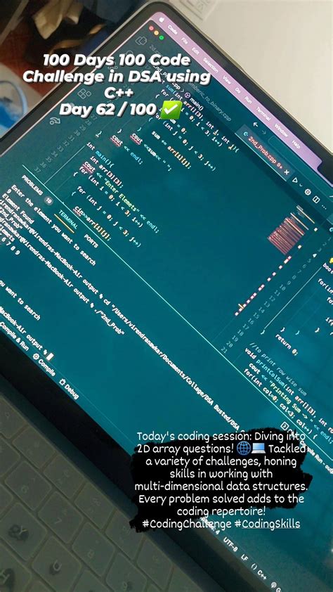 Day 62 Of 100daysofcode 2d Array Questions Virendra Nawkar Posted On The Topic Linkedin