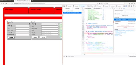 Javascript Domexception Program Execution Stopped At Line 2087 In