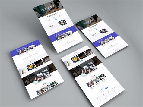 Clean And Modern Web UI Design On Behance