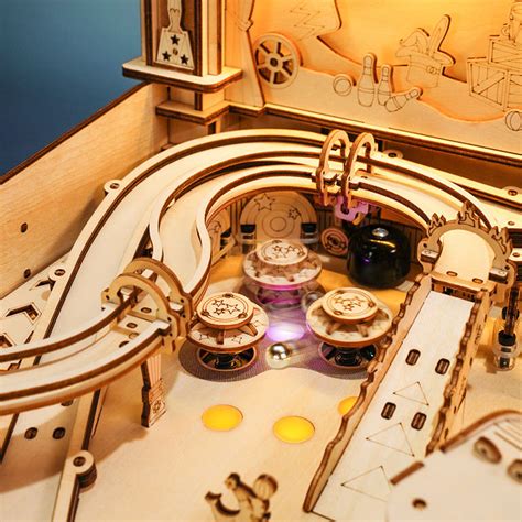 uncommon goods pinball machine diy building kit 3d puzzle