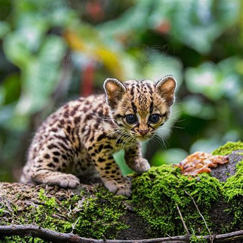 A Beautiful Ocelot Kitten Leopardus Pardalis ⁣ 📷 Photo And Repost By Jorel Cuomo