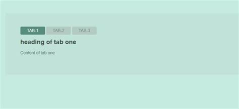 Interactive JQuery Tabs Examples
