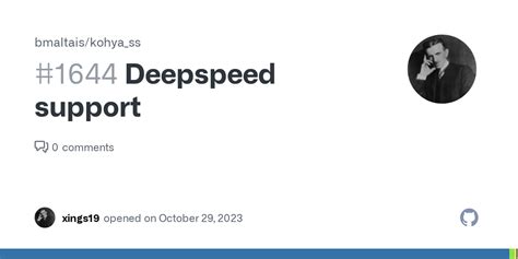 deepspeed support · issue 1644 · bmaltais kohya ss · github