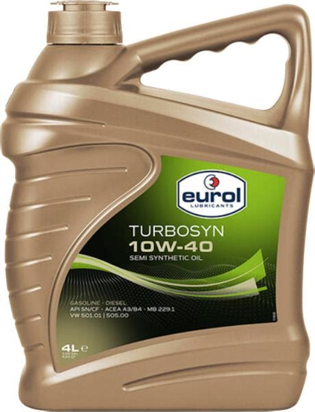 Eurol Turbosyn 10w 40 A3 B4 4 L Auto Chládek S R O
