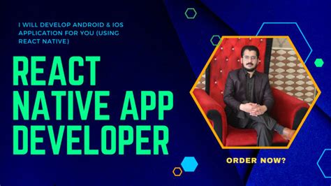 do high quality react native mobile app development for android and ios