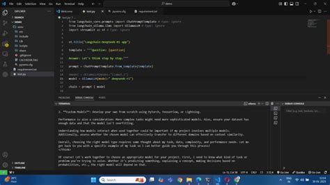 Deepseek Langchain Ollama Streamlit Llms Mohini More