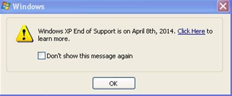 Windows Xp End Of Support Popup All Your Burning Questions Answered