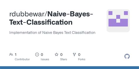 GitHub Rdubbewar Naive Bayes Text Classification Implementation Of Naive Bayes Text