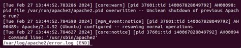 Apache Log Files How To View Configure Use Them