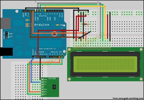 arduino教程系列14 ITG 3200 3205陀螺仪传感器实验 arduino入门 arduino教程 陀螺仪 Arduino智造