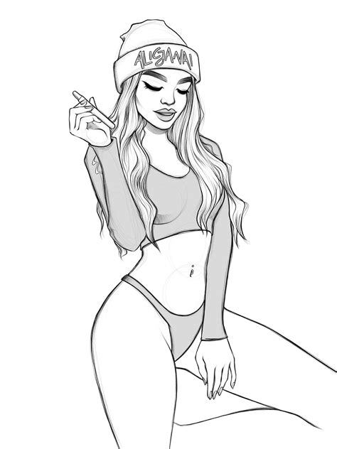 Как Нарисовать Девушку Сексуальную Лучшая Фото Подборка