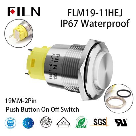 Great High Head Switch FILN MM High Head Switch Metal Pin Push