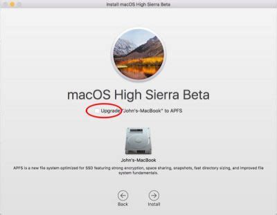 How To Upgrade To APFS If Not Done In MacOS High Sierra Installer