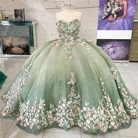 Light Green Wedding Dresses