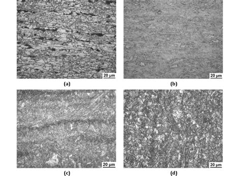 Microstructure Of Investigated Base Materials A S500mc B S700mc C