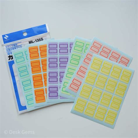 Color Index Tabs Desk Gems
