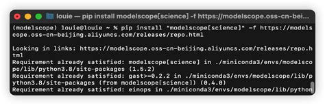 Modelscope 魔塔社区初探 阿里云开发者社区