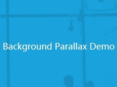 Jquery Html Based Background Parallax Scrolling Effect Free Jquery Plugins
