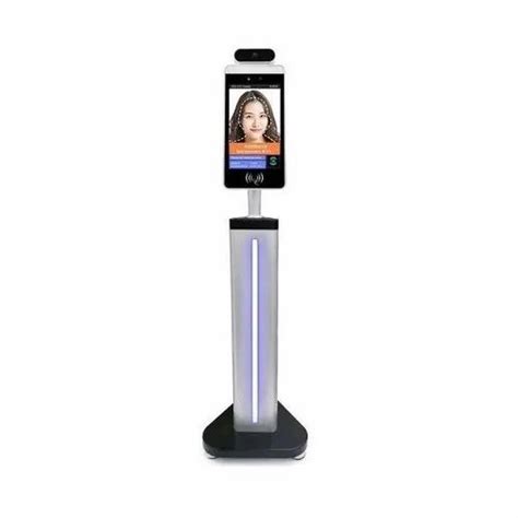 Human Body Temperature Measurement Sensor Vertical Face Recognition Smart Access Control At