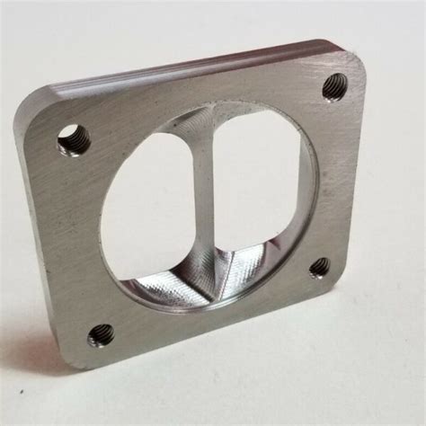 Stainless Toyota Ct26 Divided Twin Scroll Inlet Turbocharger Flange Mr2 1 2 Cnc Custom Fabshop